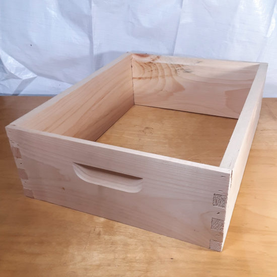 Amish Shallow Box 10 Frame - HappBee Acres Bee Supply