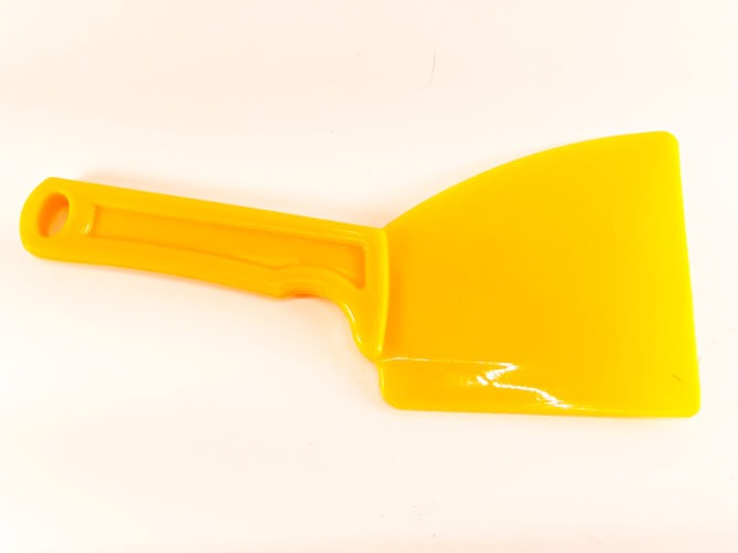 Plastic Bucket Scraper - HappBee Acres Bee Supply
