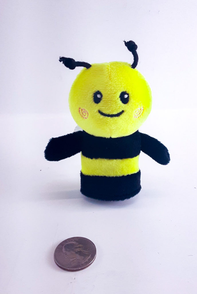 Bee Finger Puppet - HappBee Acres Bee Supply
