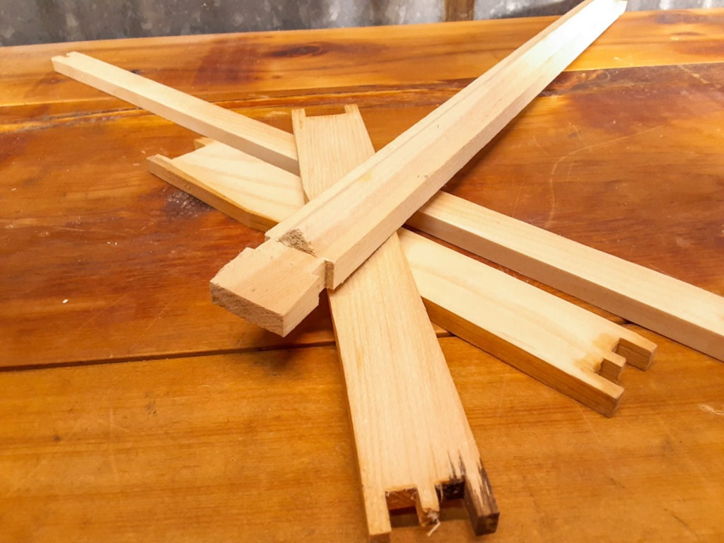 Foundationless Frames Unassembled - HappBee Acres Bee Supply