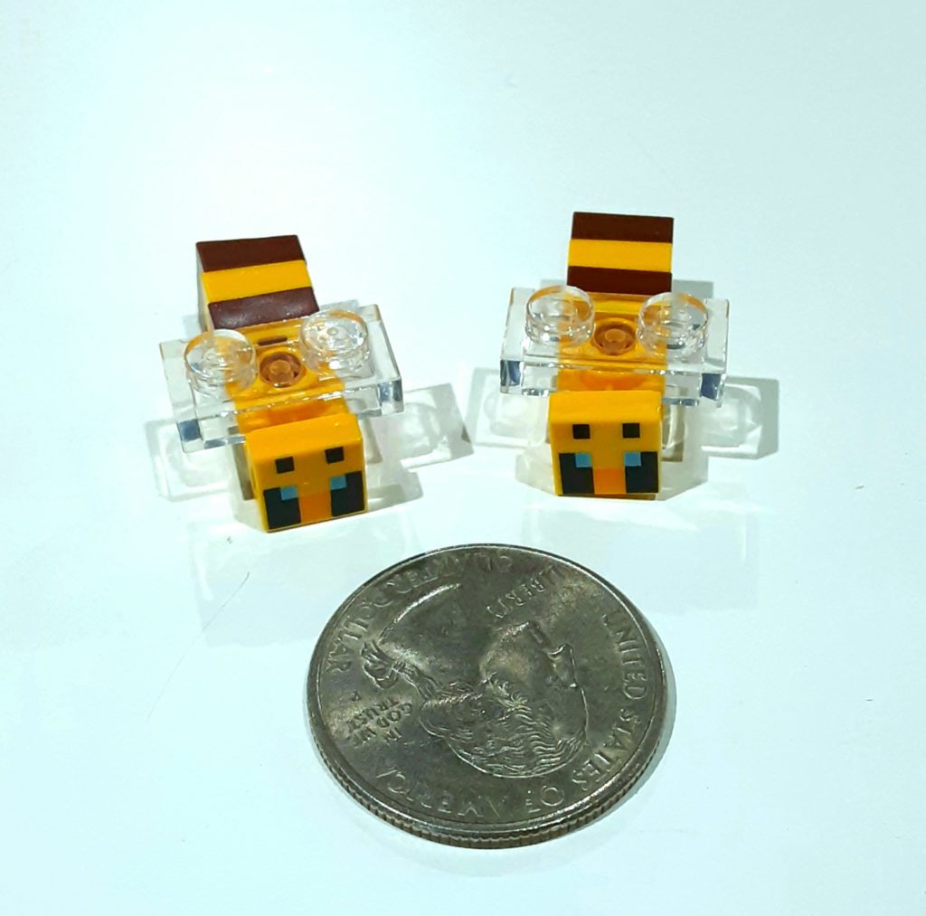 Lego Minecraft Bees - HappBee Acres Bee Supply