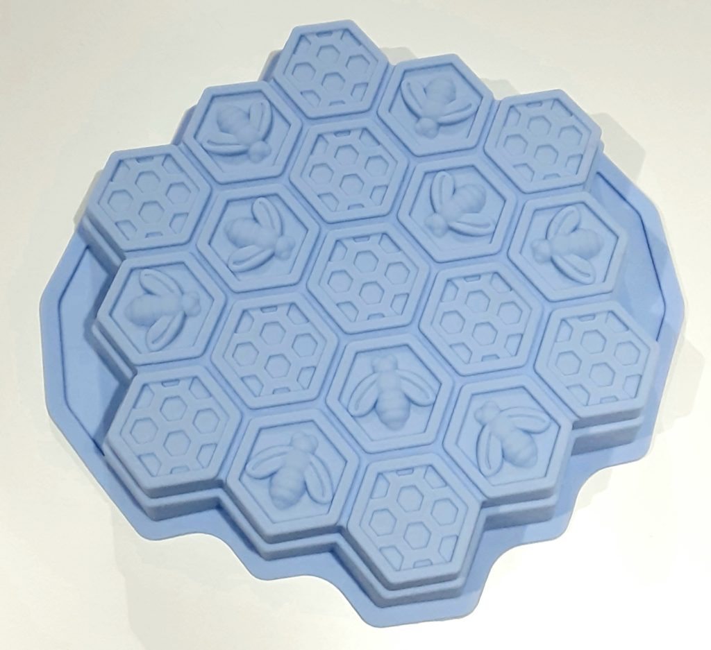 Hexagon Comb Mold - HappBee Acres Bee Supply