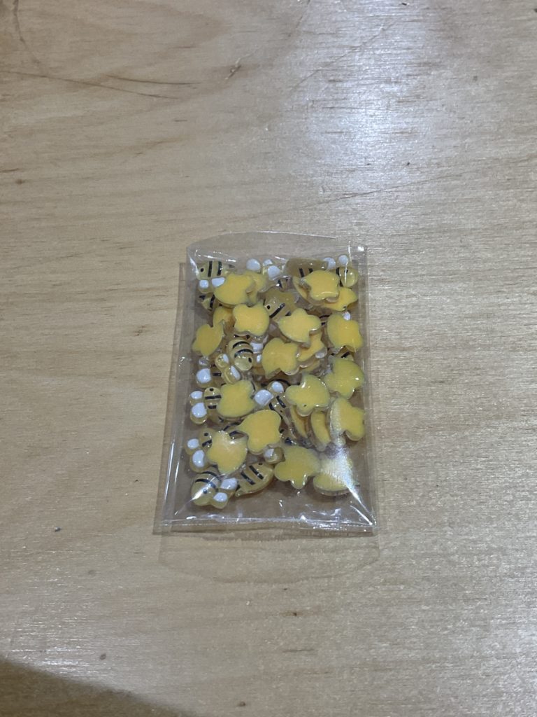 Mini Plastic Bees 50 Count - HappBee Acres Bee Supply