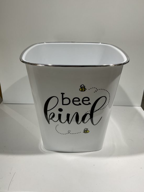 Bee Kind Trash Bin - HappBee Acres Bee Supply