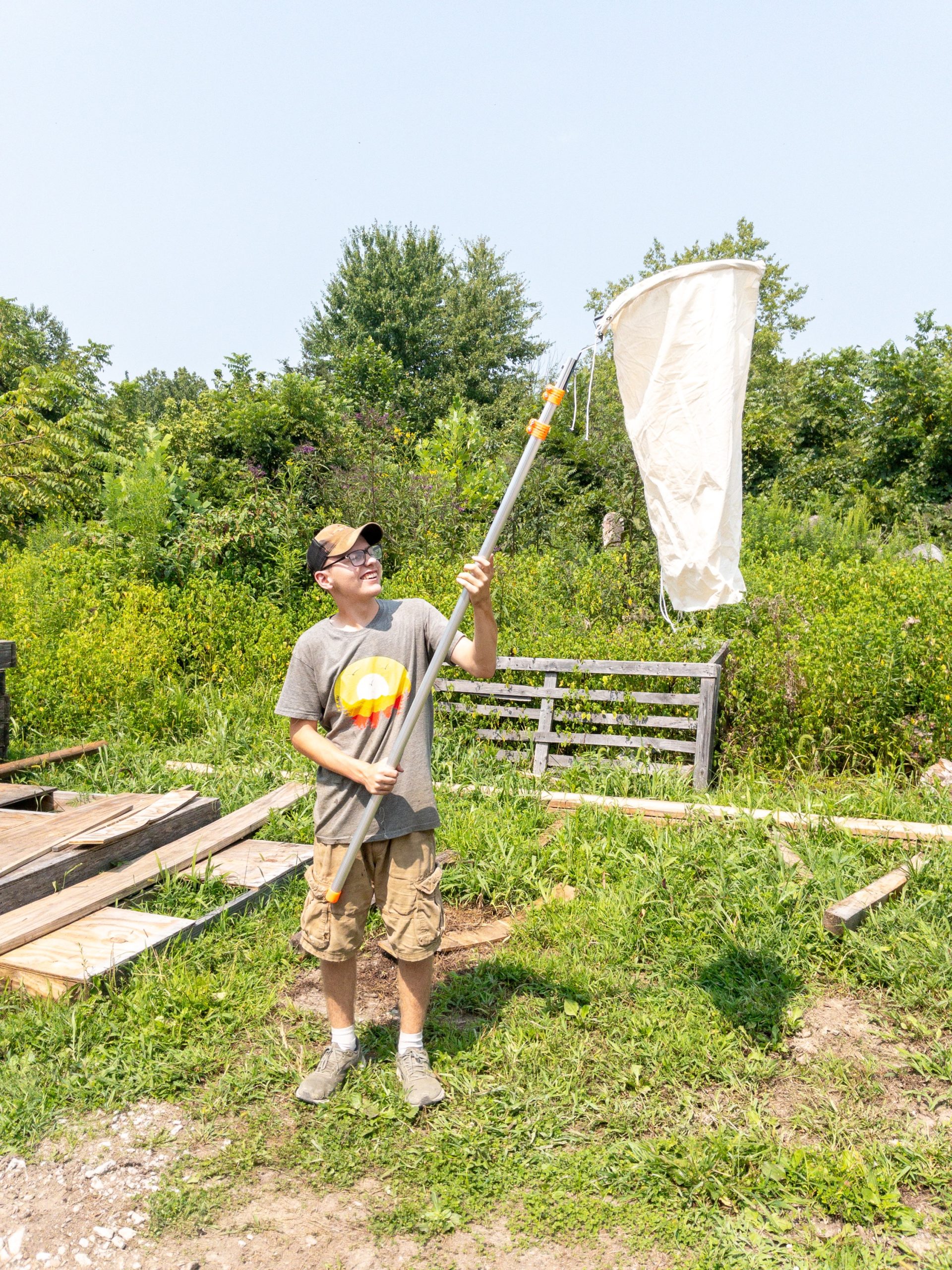 Swarm Pole - HappBee Acres Bee Supply