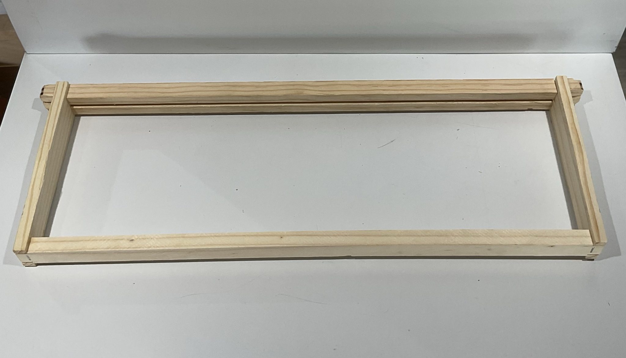 Groove Top Frames Unassembled - HappBee Acres Bee Supply