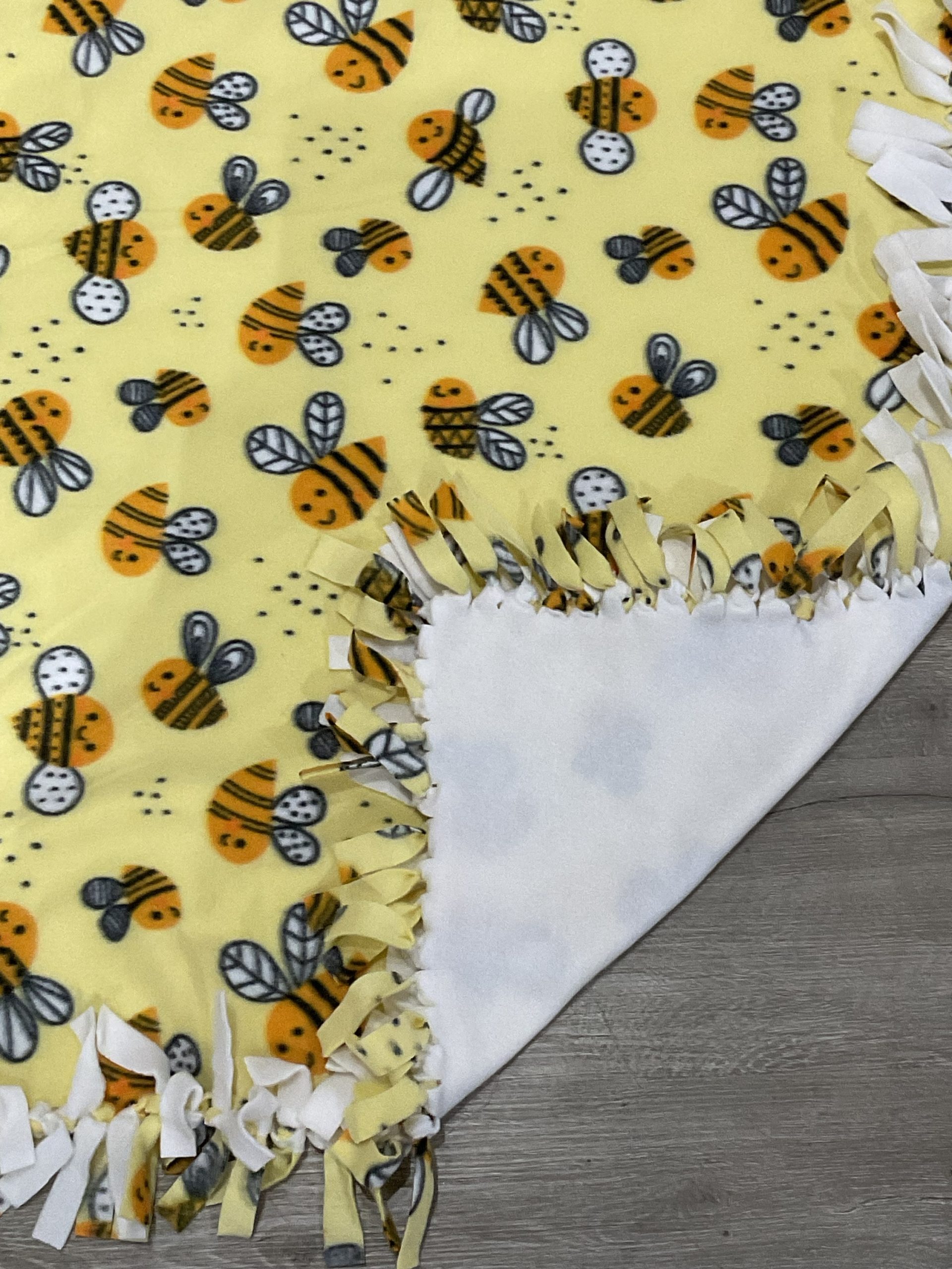 Bee Tie Blanket - HappBee Acres Bee Supply