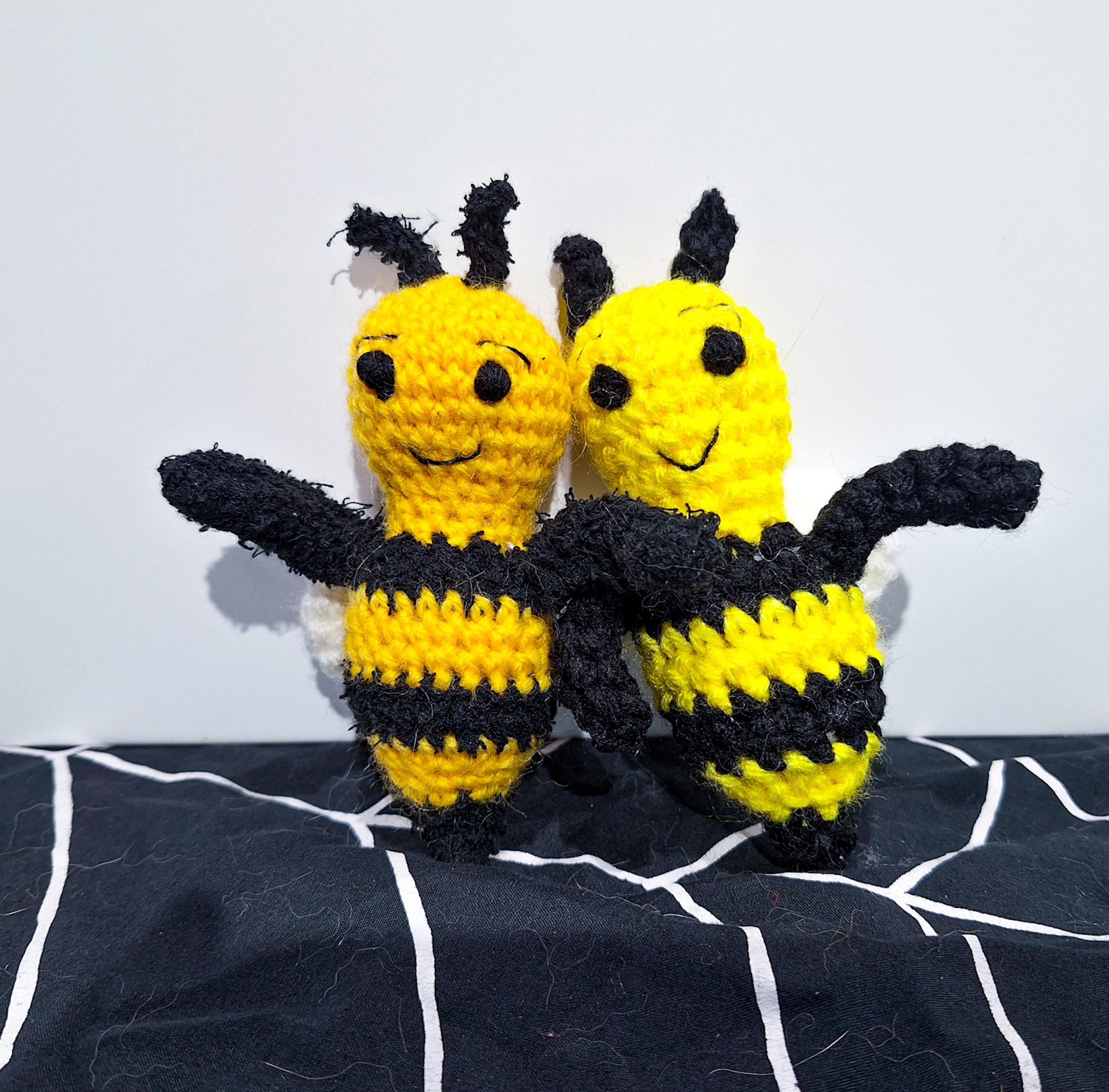 Handmade Crochet HappBee - HappBee Acres Bee Supply