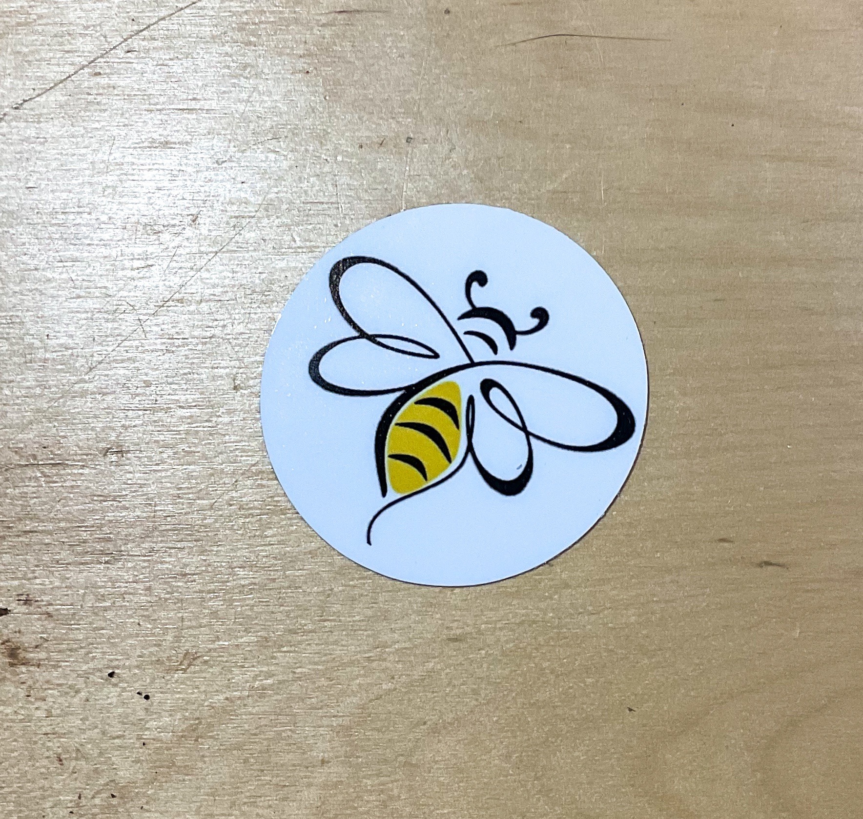 HappBee Acres Logo Sticker - HappBee Acres Bee Supply