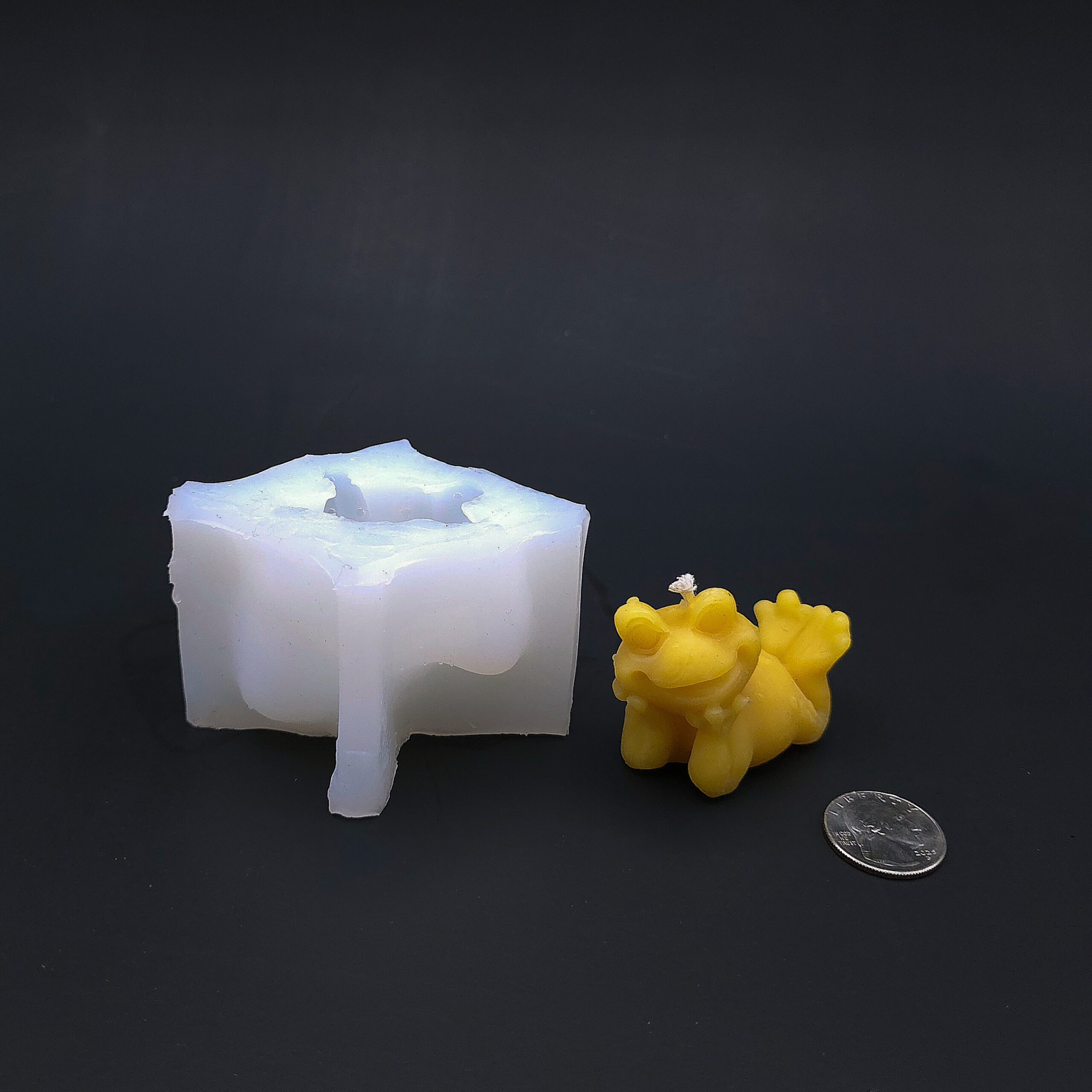 Frog Wax Mold - HappBee Acres Bee Supply