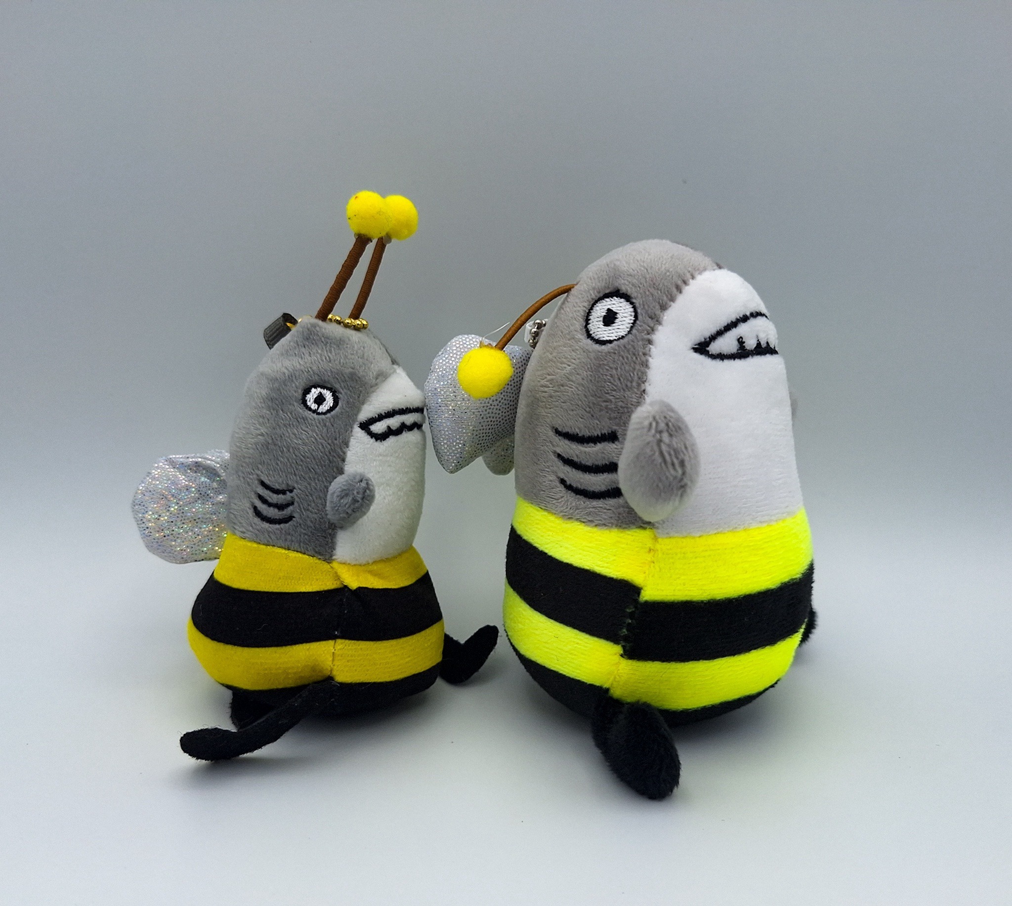 Shark - Bee Keychain - HappBee Acres Bee Supply