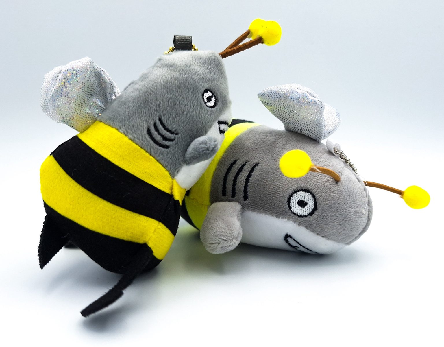 Shark - Bee Keychain - HappBee Acres Bee Supply