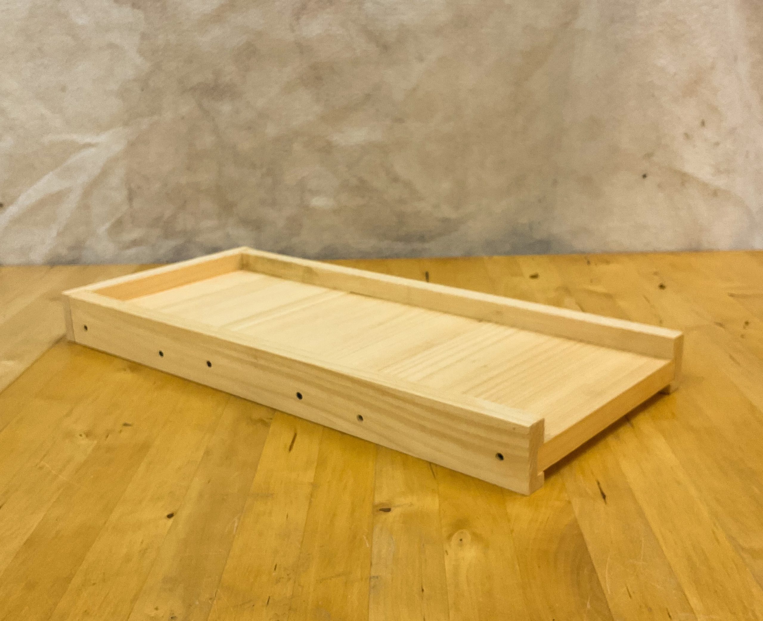 Wax Dipped 5 Frame Solid Bottom Board - HappBee Acres Bee Supply