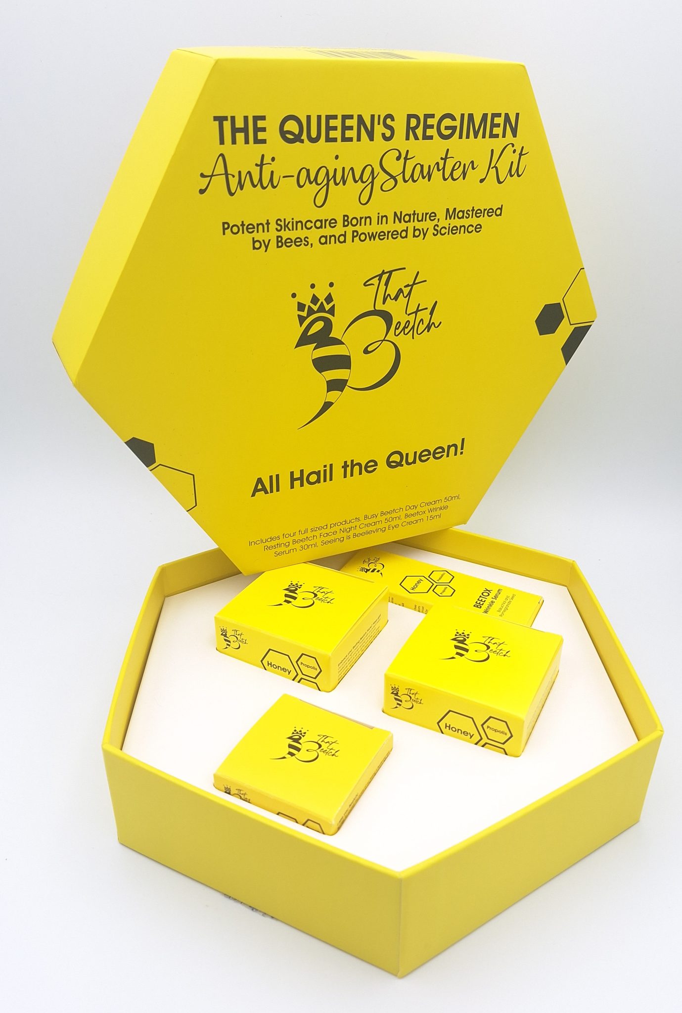 That Beetch The Queen’s Regimen Anti-Aging Kit - HappBee Acres Bee Supply