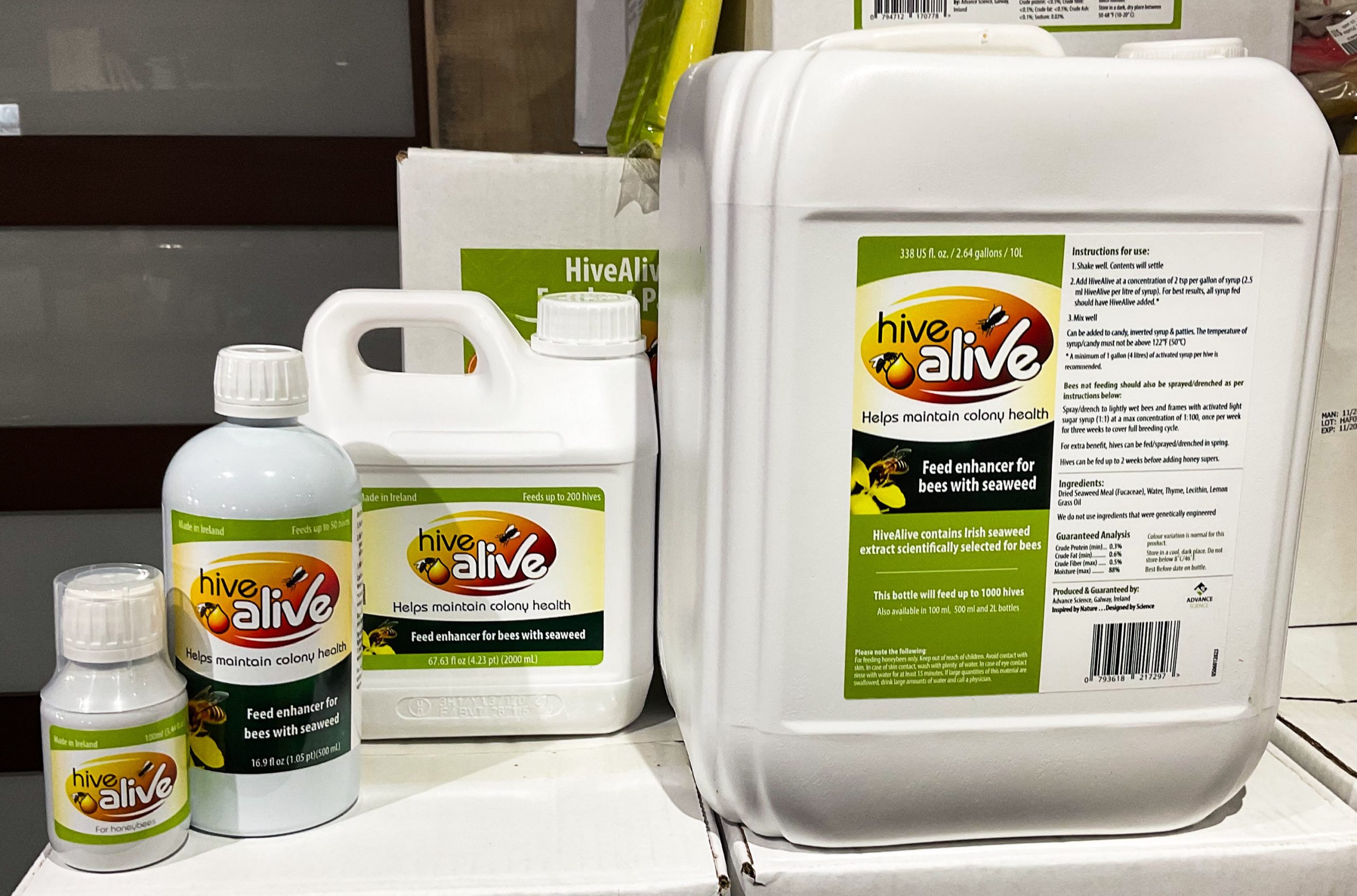 HiveAlive Liquid Supplement - HappBee Acres Bee Supply