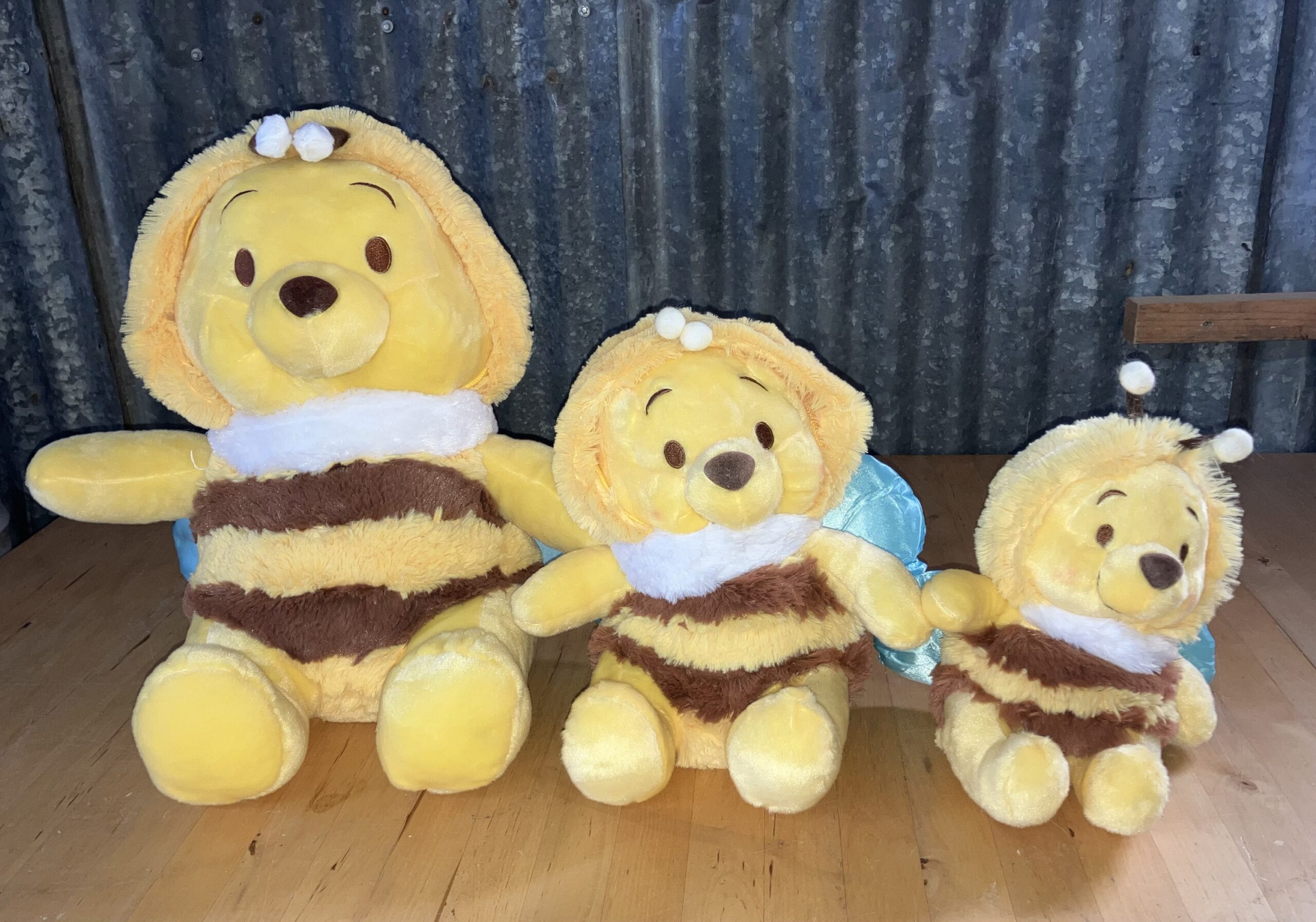 Bear in Bee Outfit Plush - HappBee Acres Bee Supply