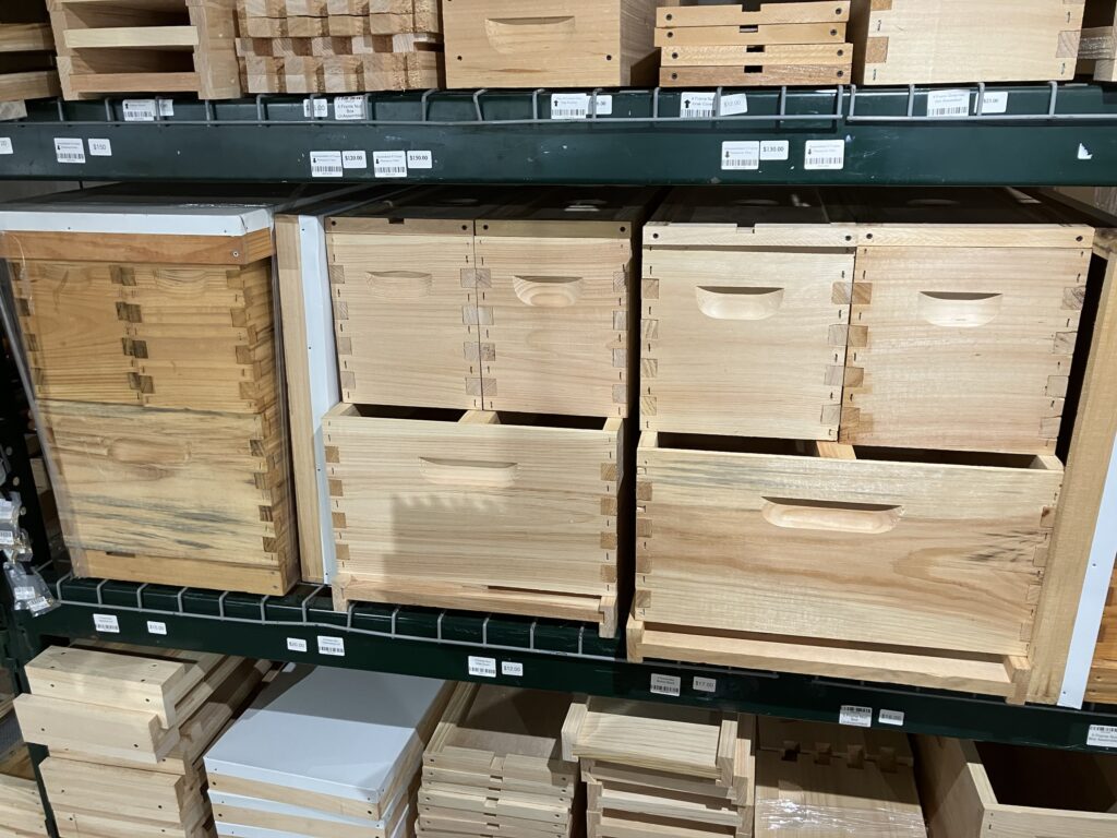 5 Frame Double Nuc / Resource Hive - HappBee Acres Bee Supply