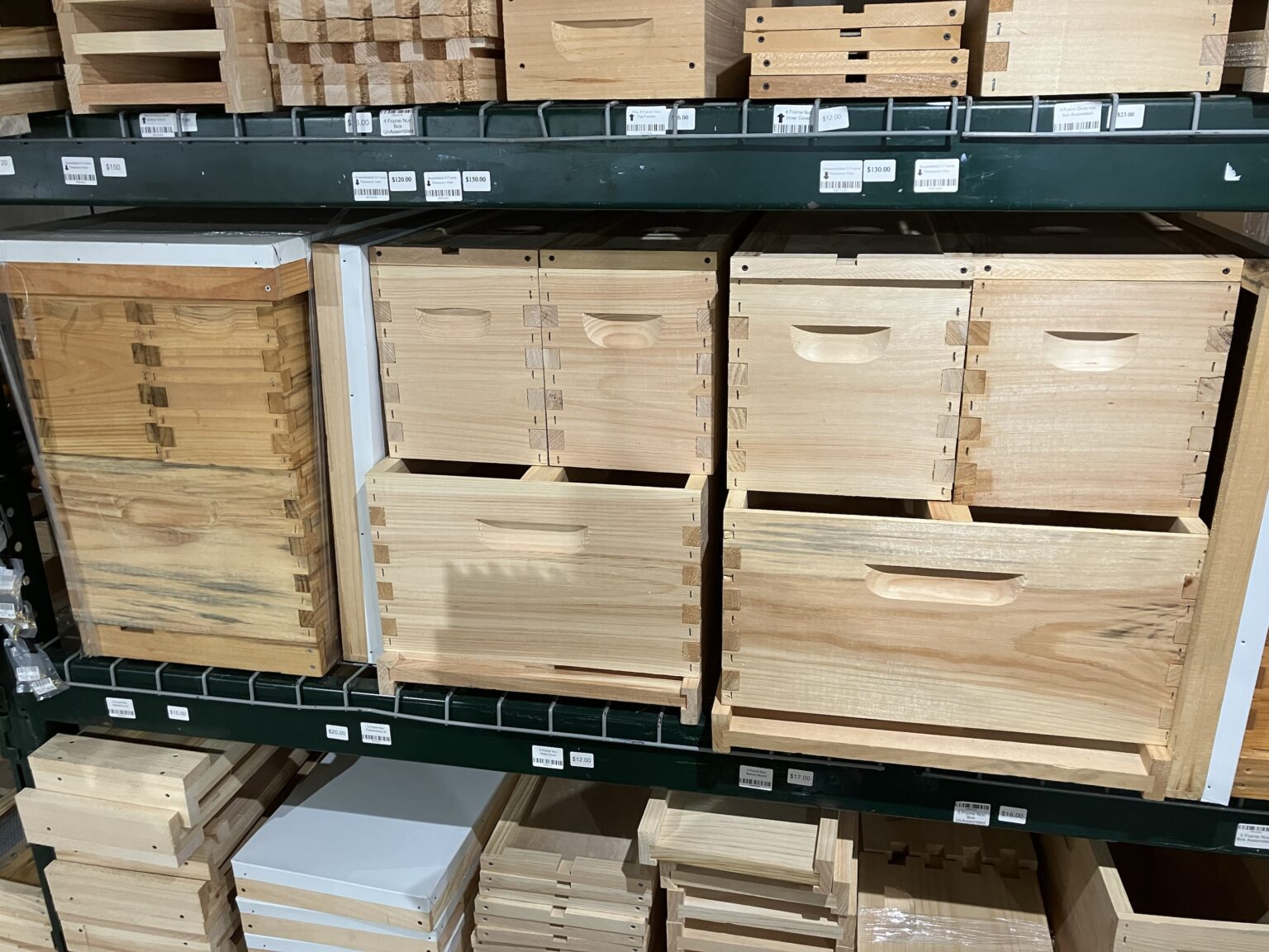 5 Frame Double Nuc / Resource Hive - HappBee Acres Bee Supply