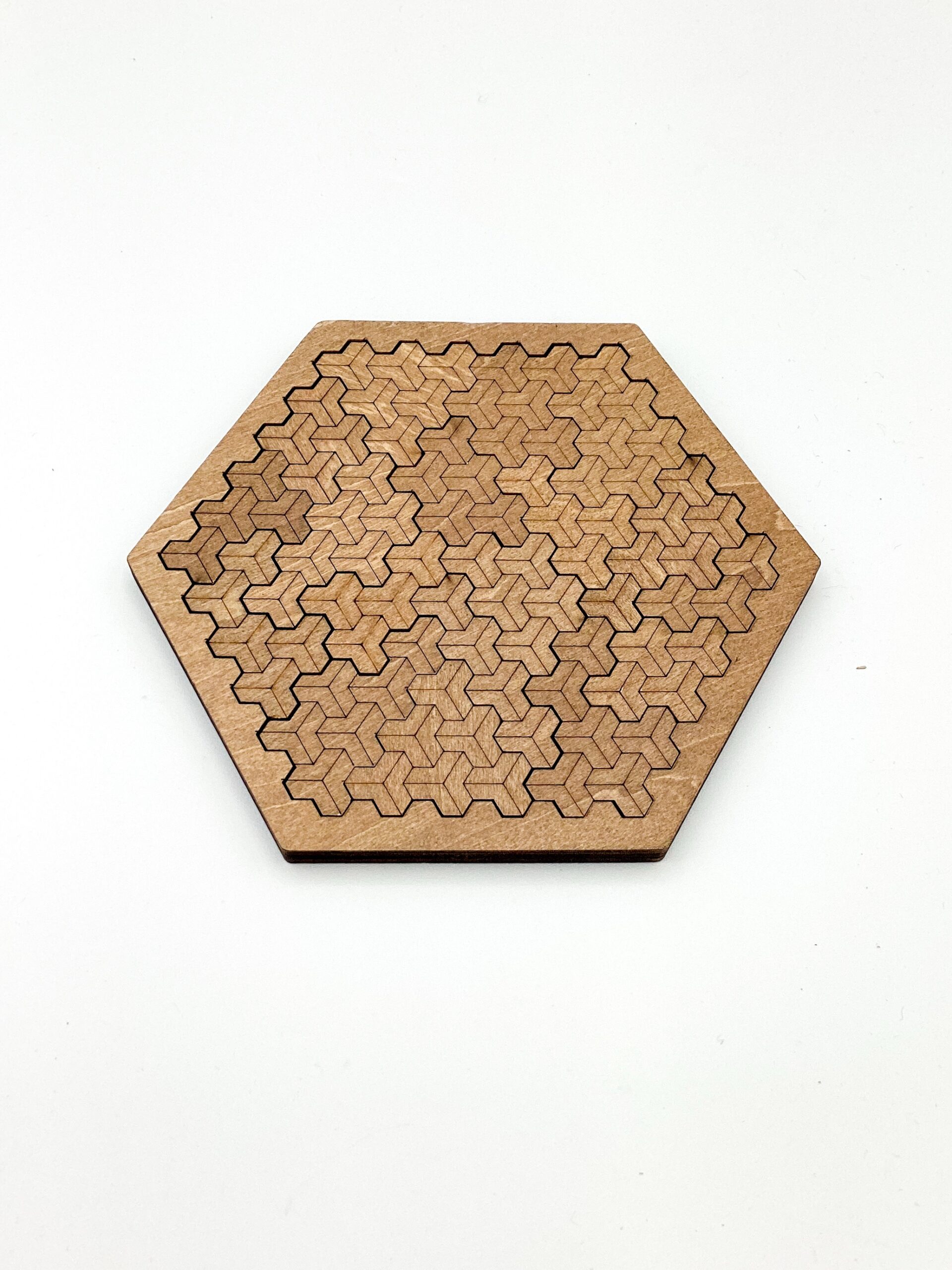 Wooden Tangram Puzzle - HappBee Acres Bee Supply