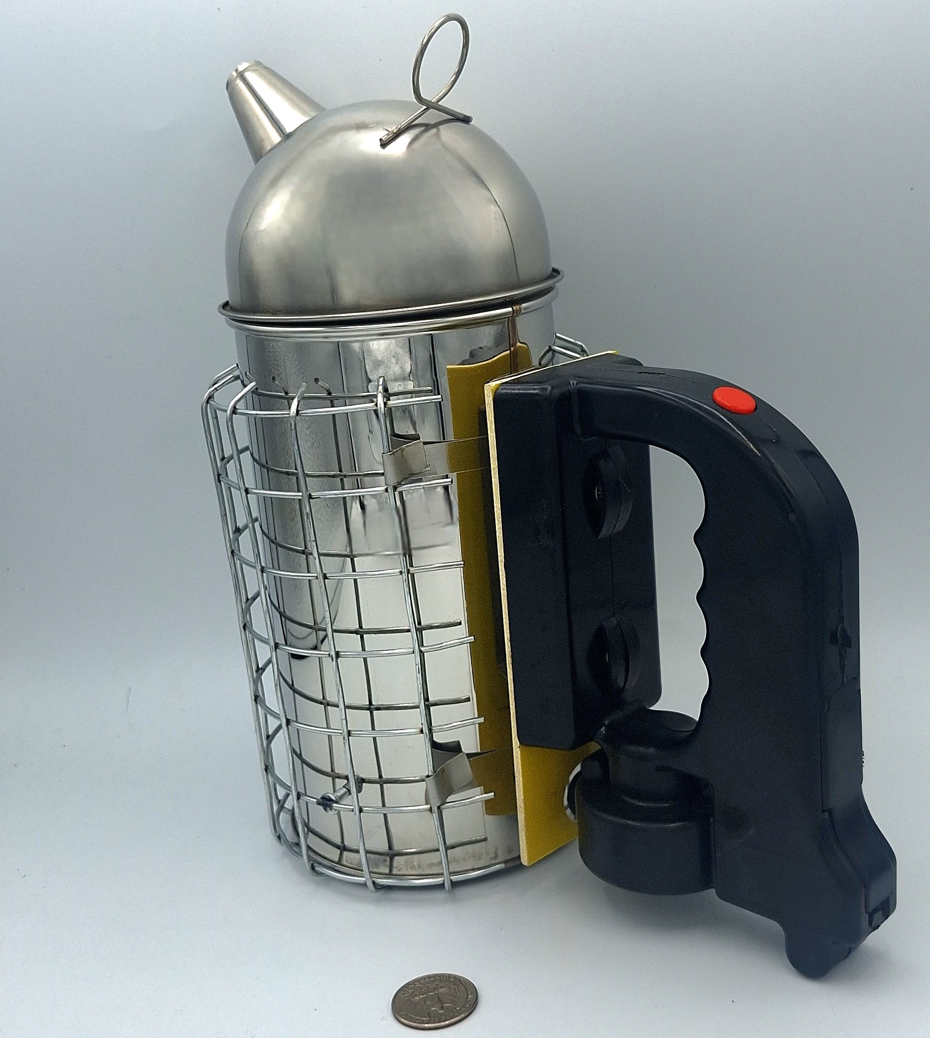 Battery Powered/ Rechargeable Smoker Domed - HappBee Acres Bee Supply